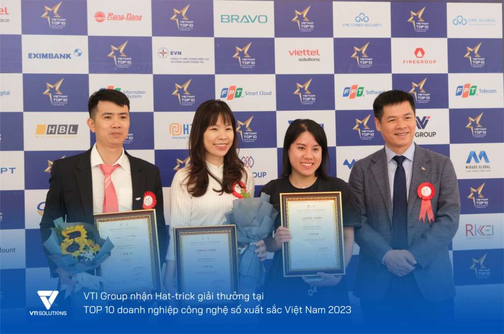 VTI lọt Top 10 Doanh nghiệp cung cấp dịch vụ, giải pháp CNTT
